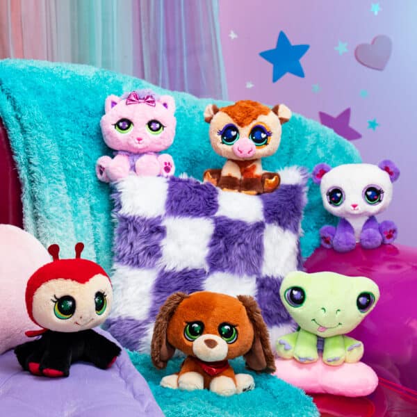 Littlest Pet Shop 6" Cuddle Plush Pets Plush Toy - Ladybug - Owl ...