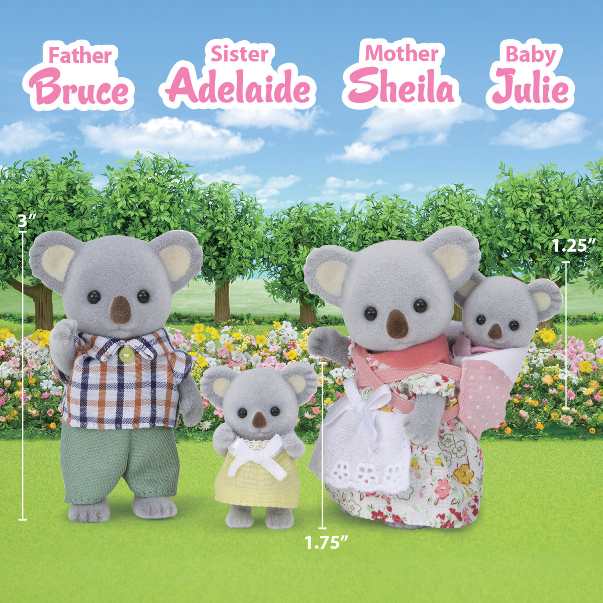 Calico Critters Koala Family – Owl & Goose Gifts