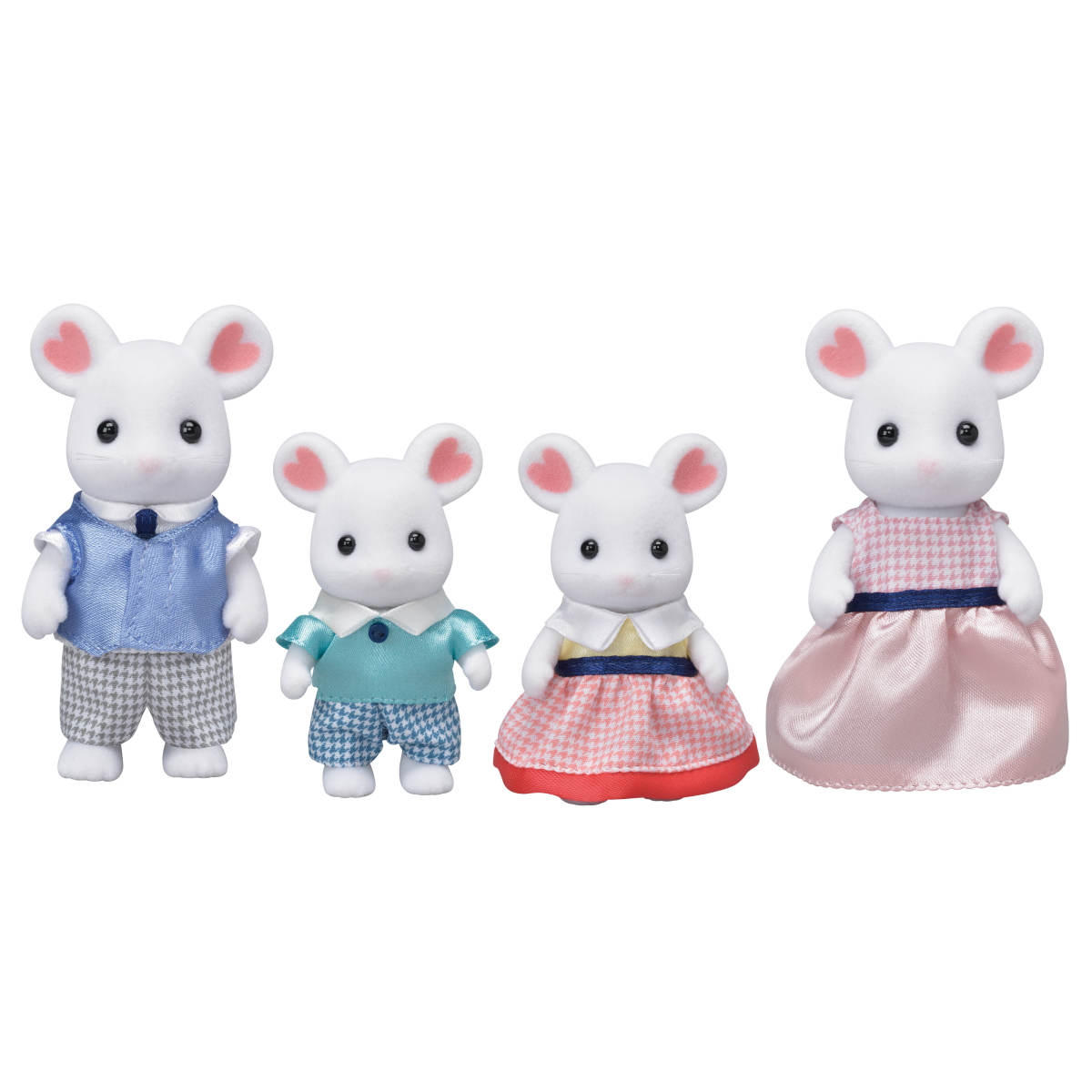 Calico Critters Marshmallow Mouse Family – Owl & Goose Gifts