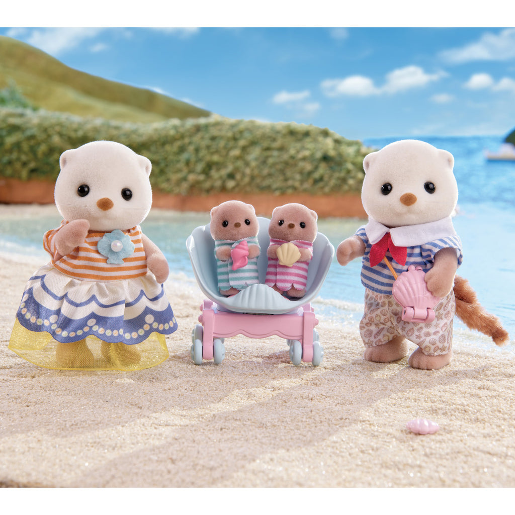 Calico Critters Sea Otter Family - Owl & Goose Gifts