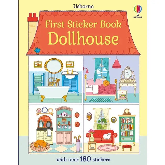 Usborne First Sticker Book - Dollhouse – Owl and Goose Gifts