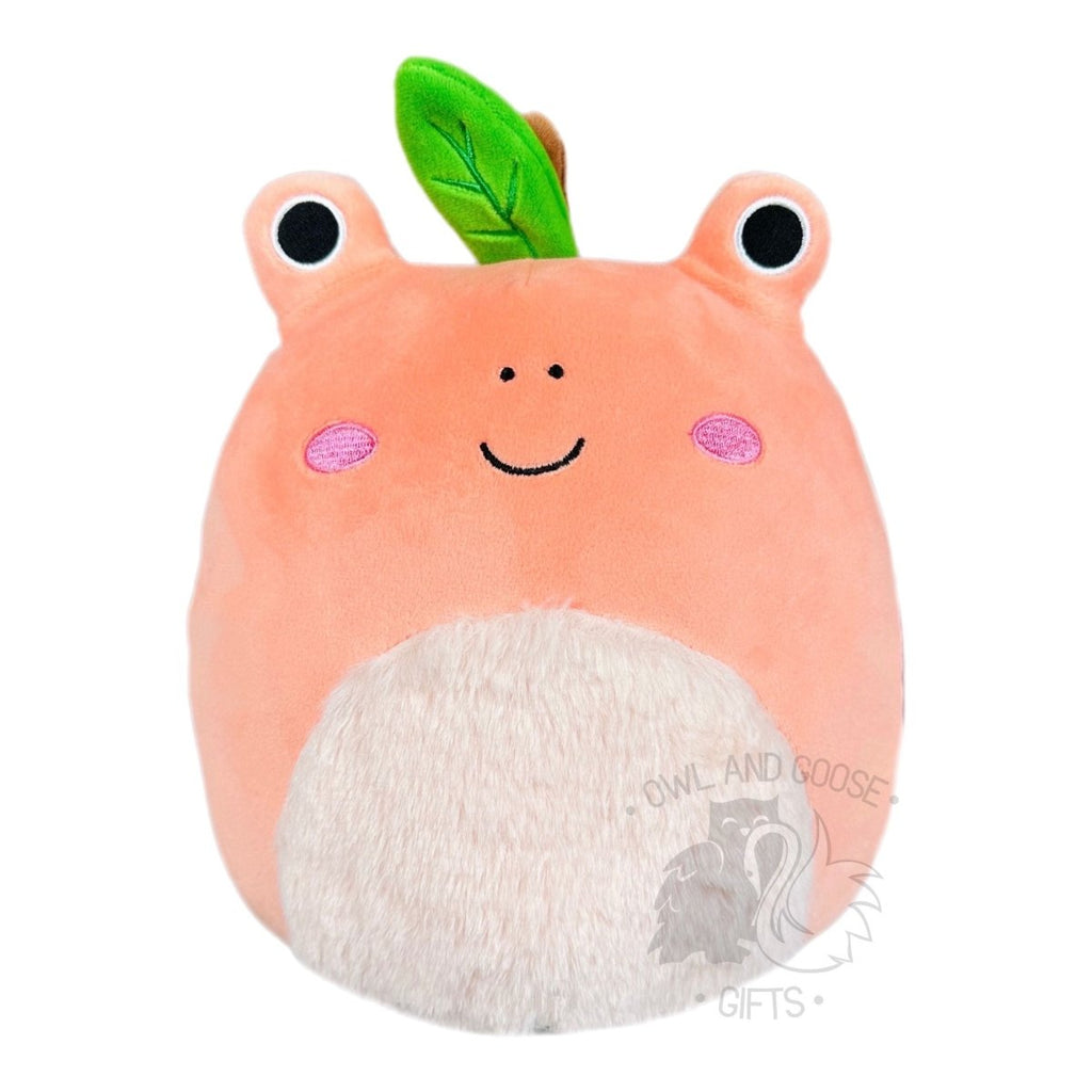 Squishmallow 12 Inch Fatima the Peach Frog Plush Toy - Owl & Goose ...