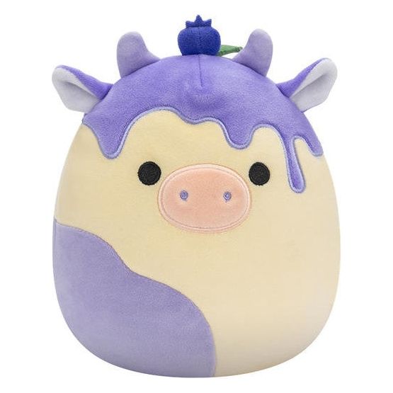 Squishmallow 16 Inch Benito the Blueberry Cheesecake Cow - Owl & Goose ...