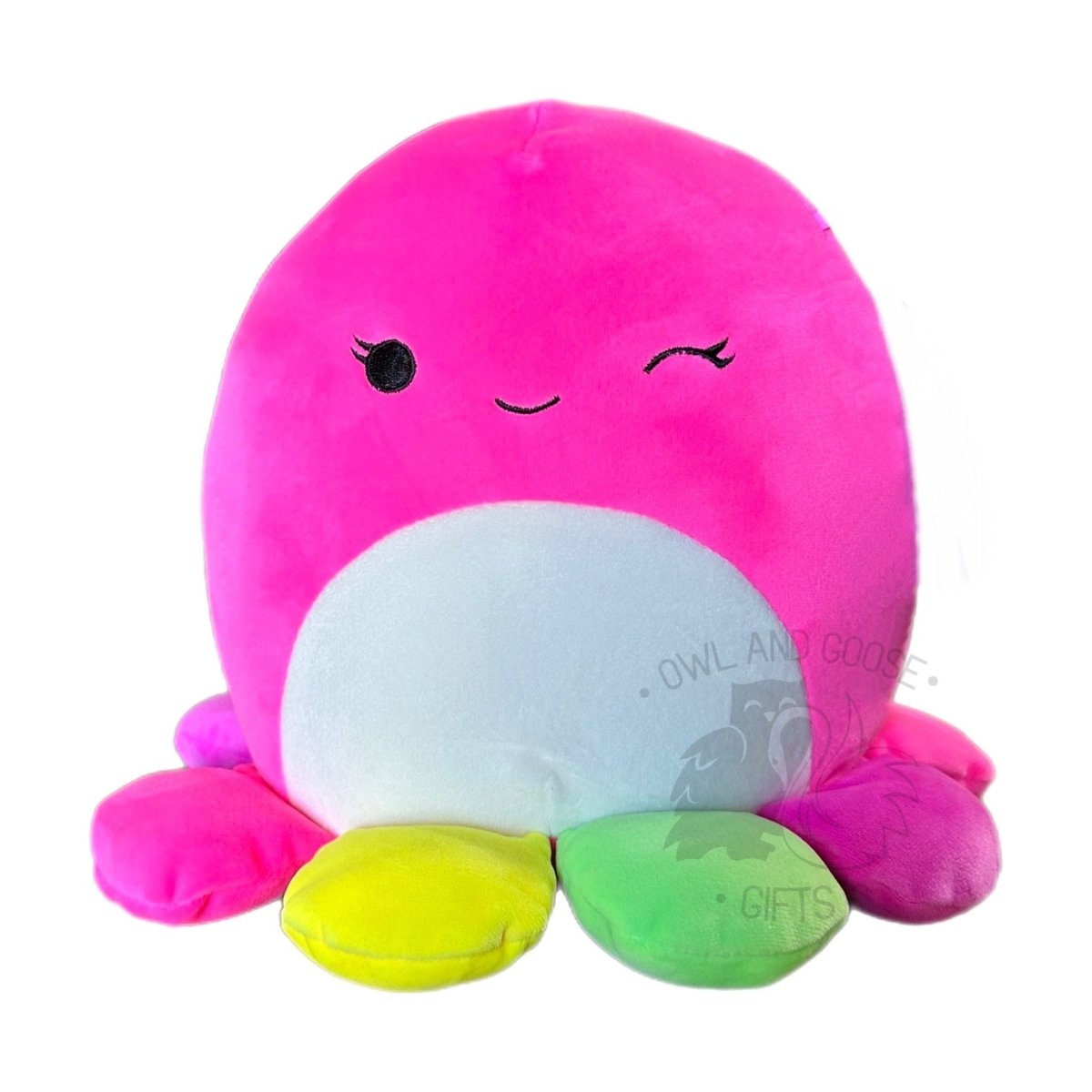Squishmallow 16 Inch Lasla the Pink Octopus - Owl & Goose Gifts