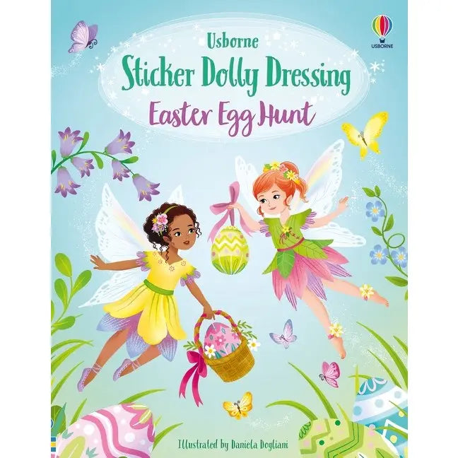 Usborne Little Sticker Dolly Dressing - Easter Egg Hunt – Owl and Goose ...