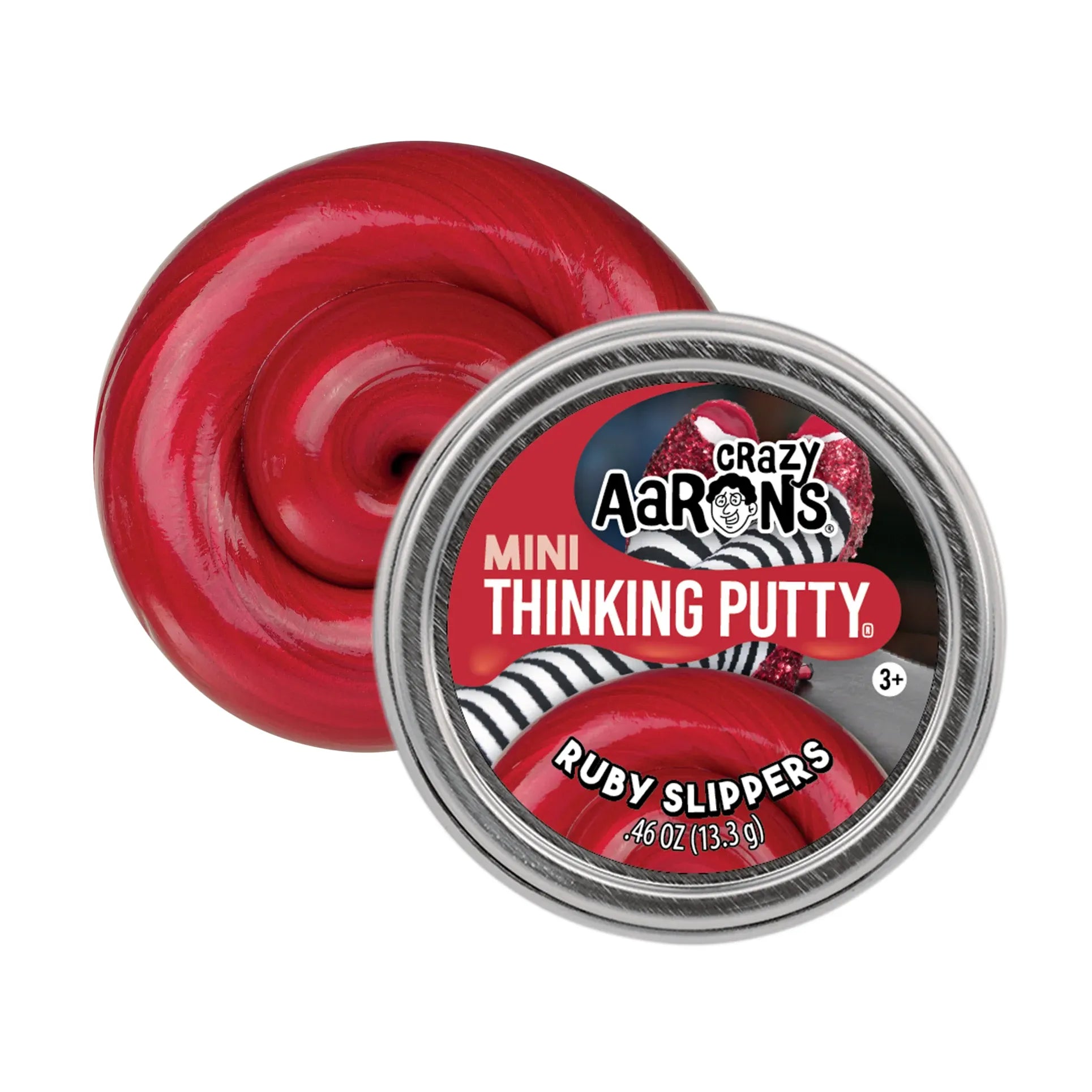 Crazy Aarons Ruby Slippers Mini 2 Inch Thinking Putty Tin – Owl and ...