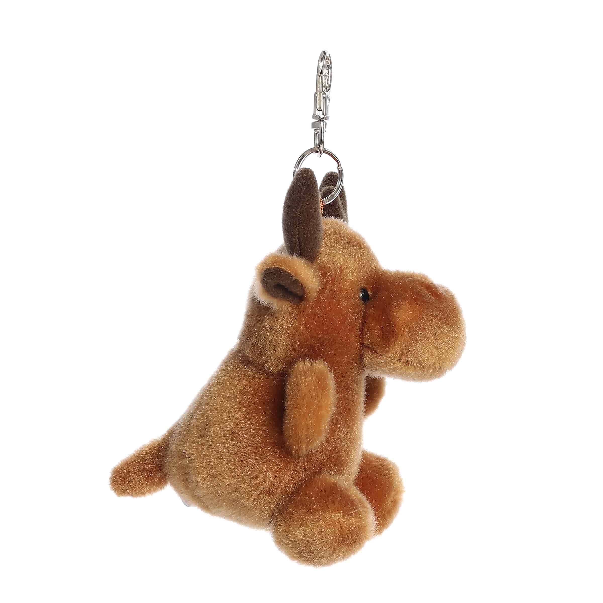 Palm Pals 4 Inch Clip - Cinnamon the Moose – Owl and Goose Gifts