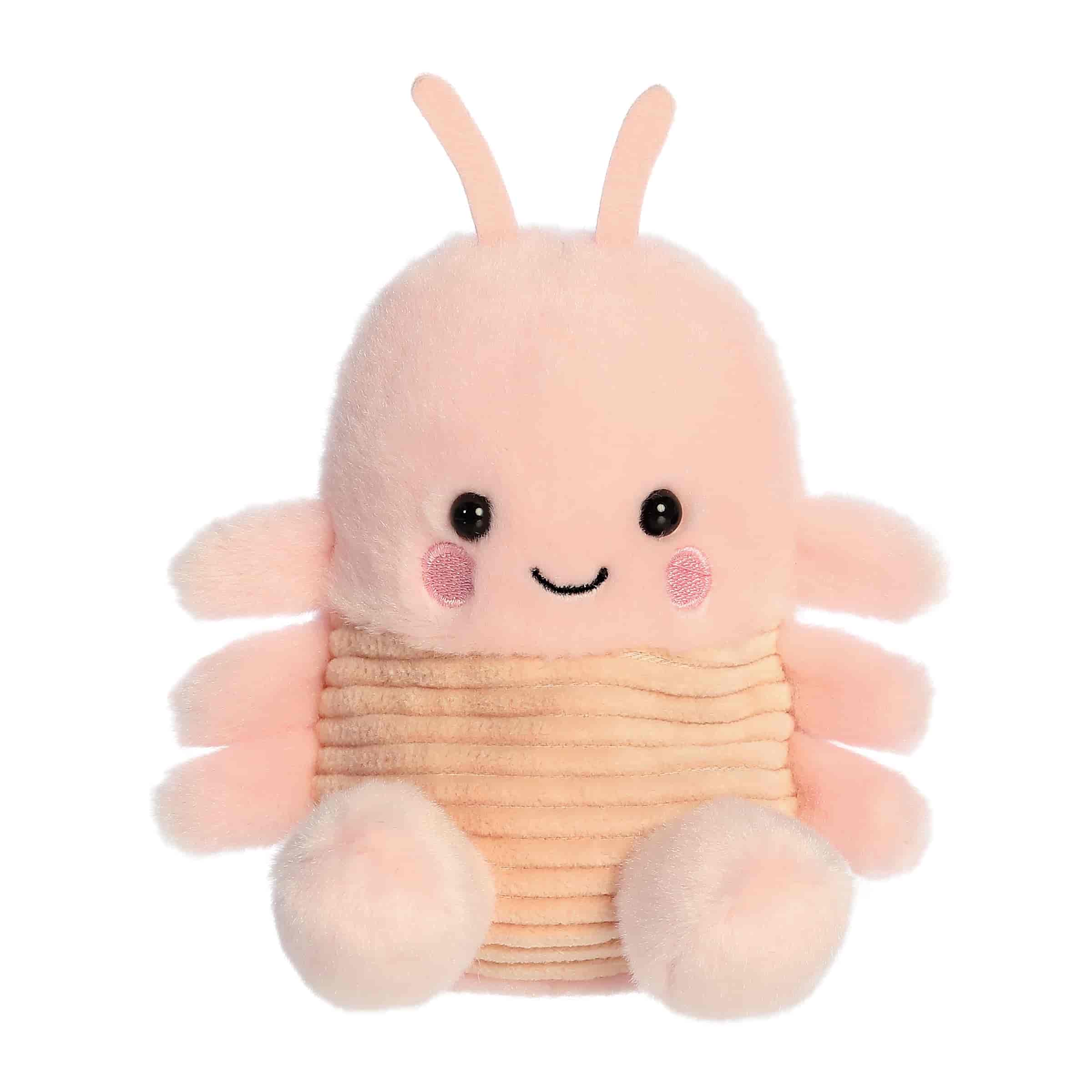 Palm Pals 5 Inch Augustin the Shrimp Plush Toy – Owl and Goose Gifts