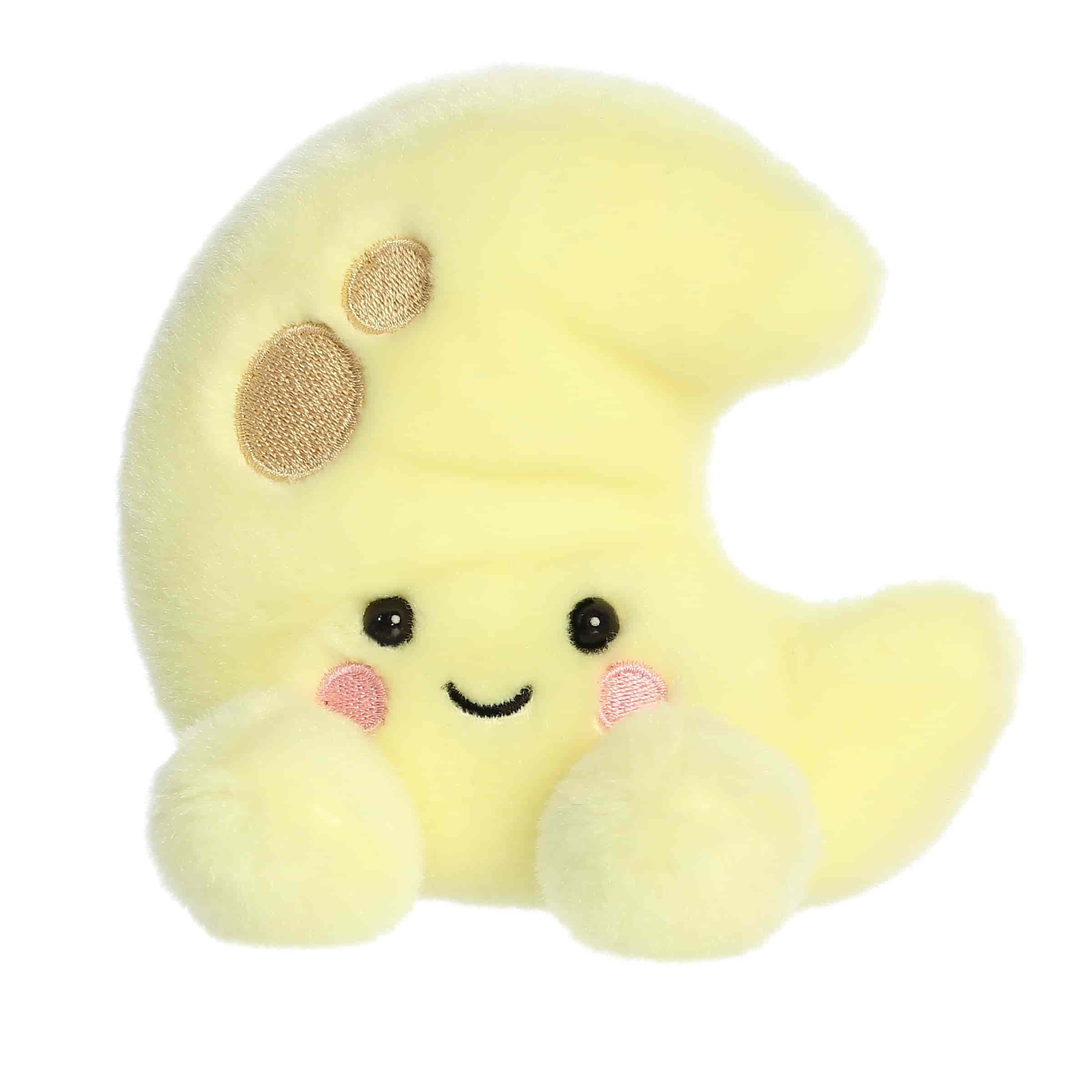 Palm Pals 5 Inch Evelyn the Crescent Moon Plush Toy – Owl and Goose Gifts