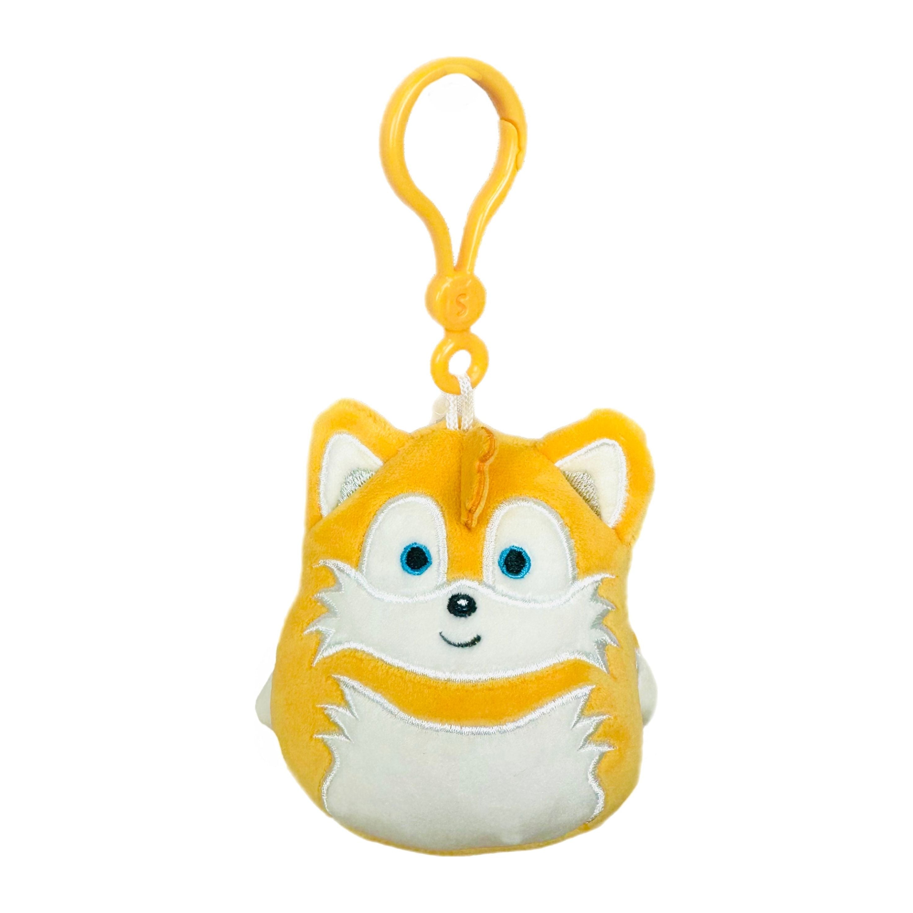 Squishmallow Clip Sonic the Hedgehog TAILS - Sega 3.5 Inch – Owl and ...