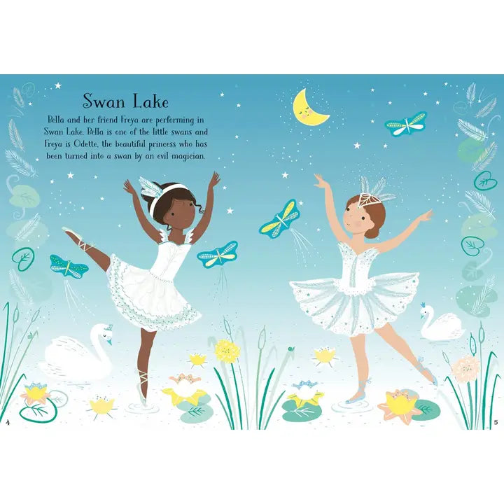 Usborne Little Sticker Dolly Dressing - Ballerina – Owl and Goose Gifts