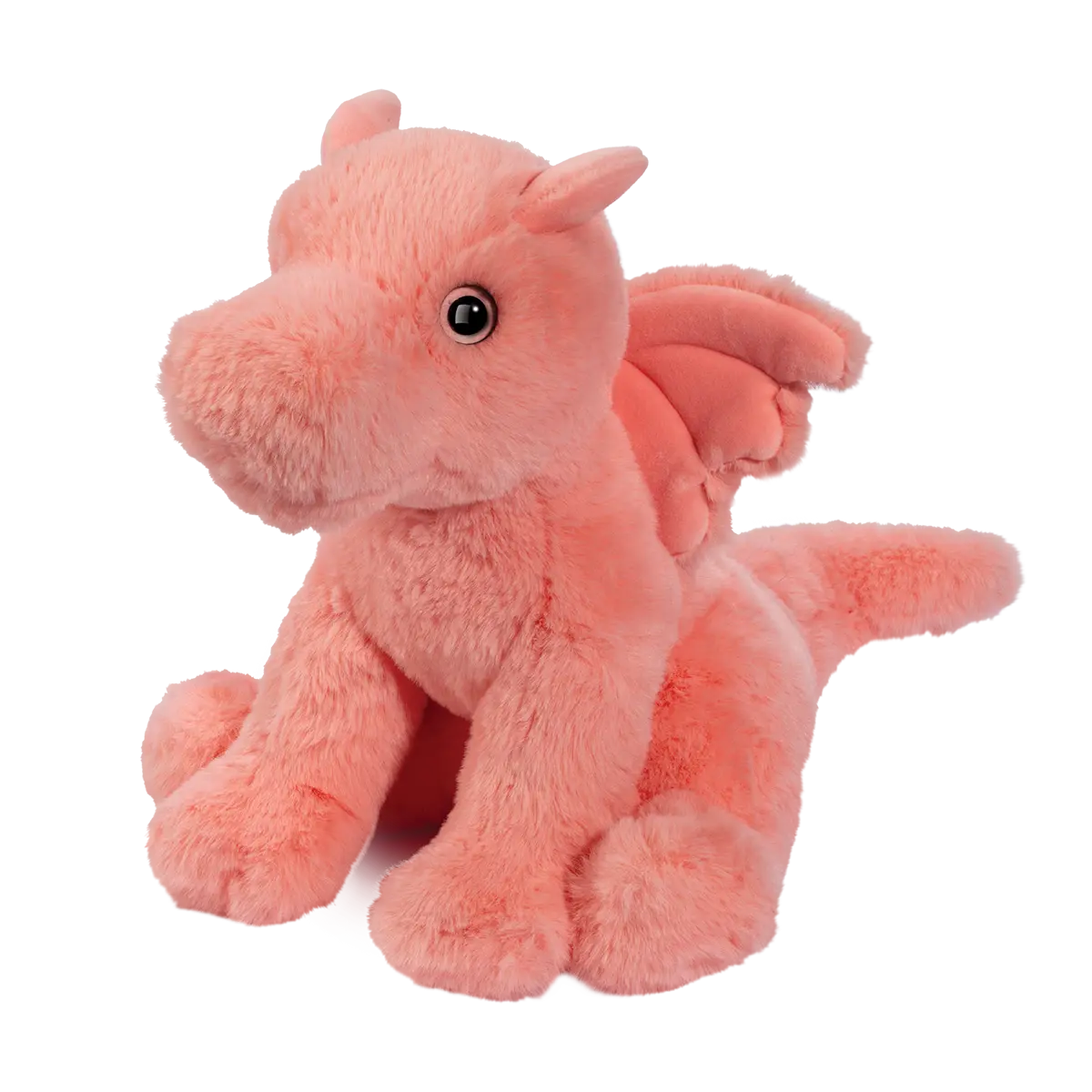 Douglas 11 Inch Ronnie the Pink Dragon Soft Plush Toy – Owl and Goose Gifts