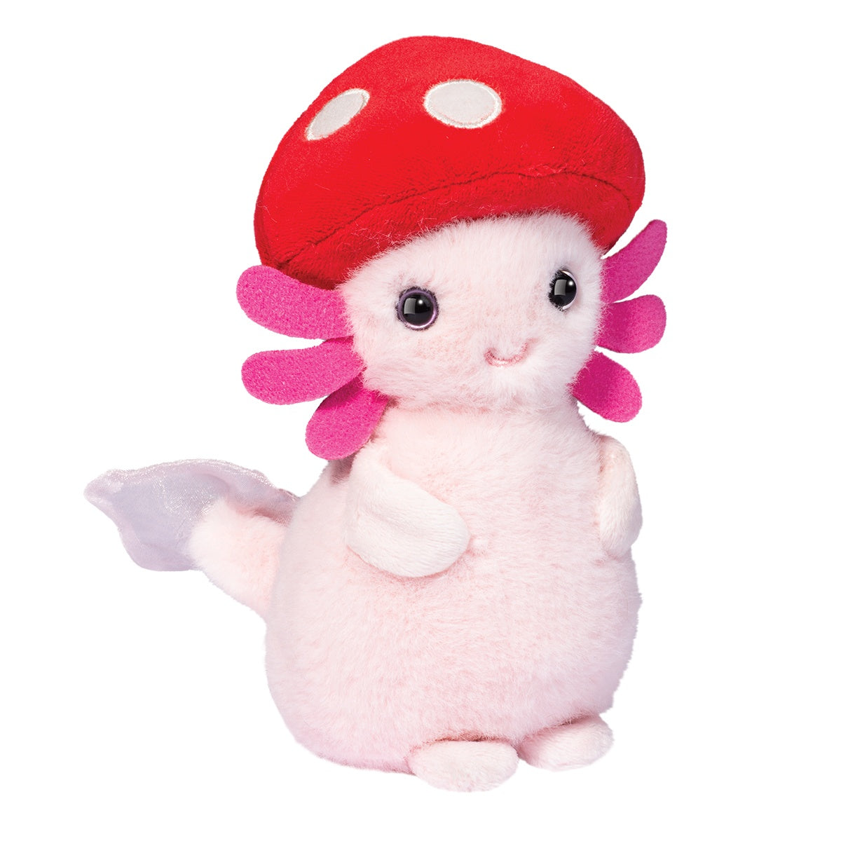 Douglas 7 Inch Funglotl Axolotl Macaroon Plush Toy – Owl and Goose Gifts
