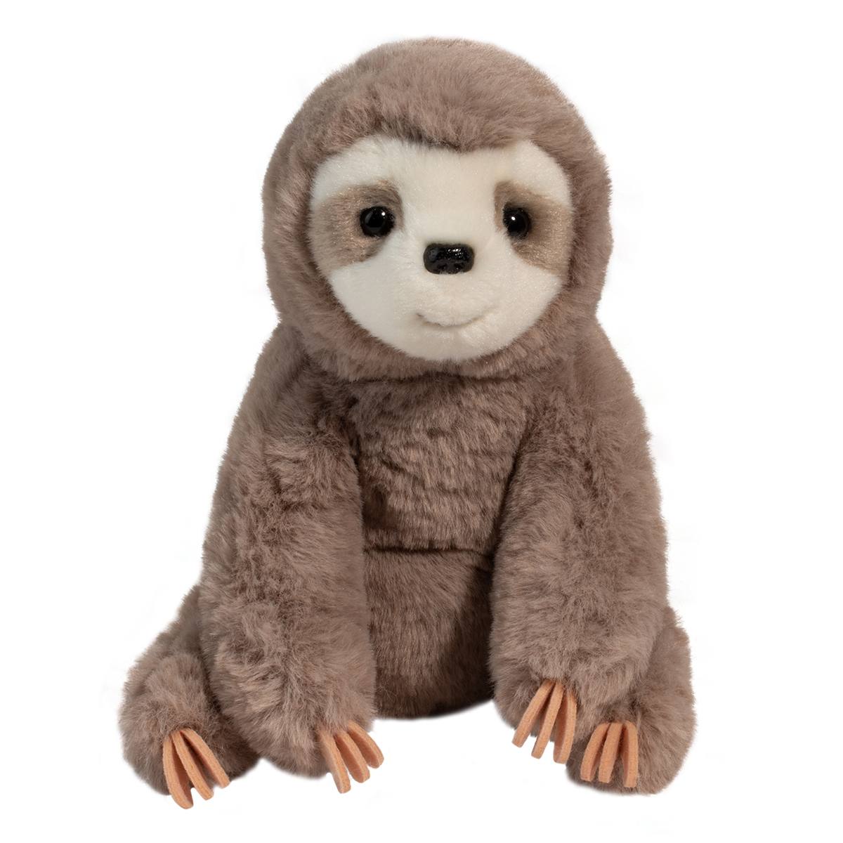 Douglas 7 Inch Lizzie the Sloth MINI Soft Plush Toy – Owl and Goose Gifts