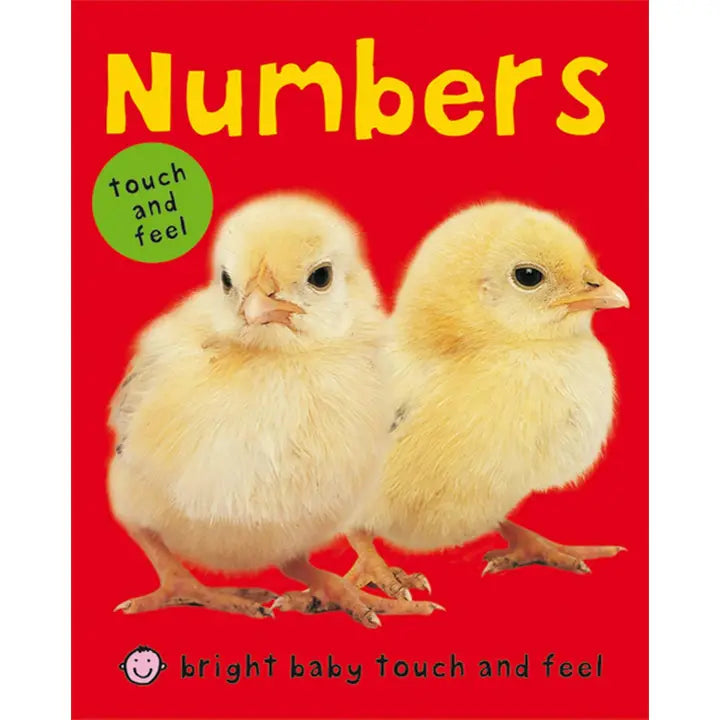 Bright Baby Touch & Feel Numbers Sensory Board Book – Owl and Goose Gifts
