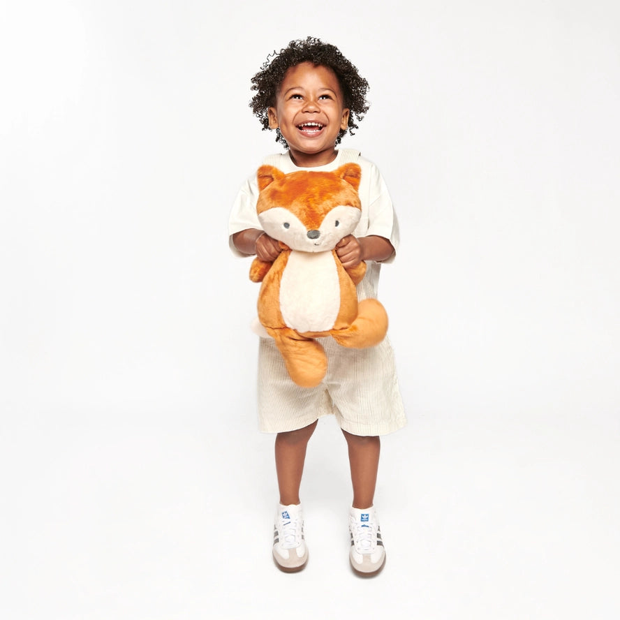 Itzy Ritzy Sweetie Snuggles™ Fox Plush Toy – Owl and Goose Gifts