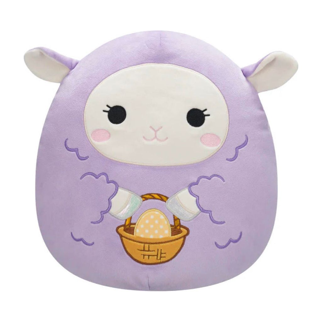 Squishmallow Easter Lamb with Basket - Beatrice 5 Inch – Owl and Goose ...