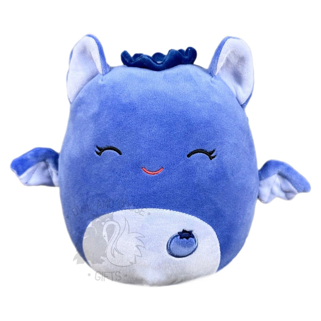 Squishmallow 8 Inch Bessie the Blueberry Bat Plush Toy - Owl & Goose ...