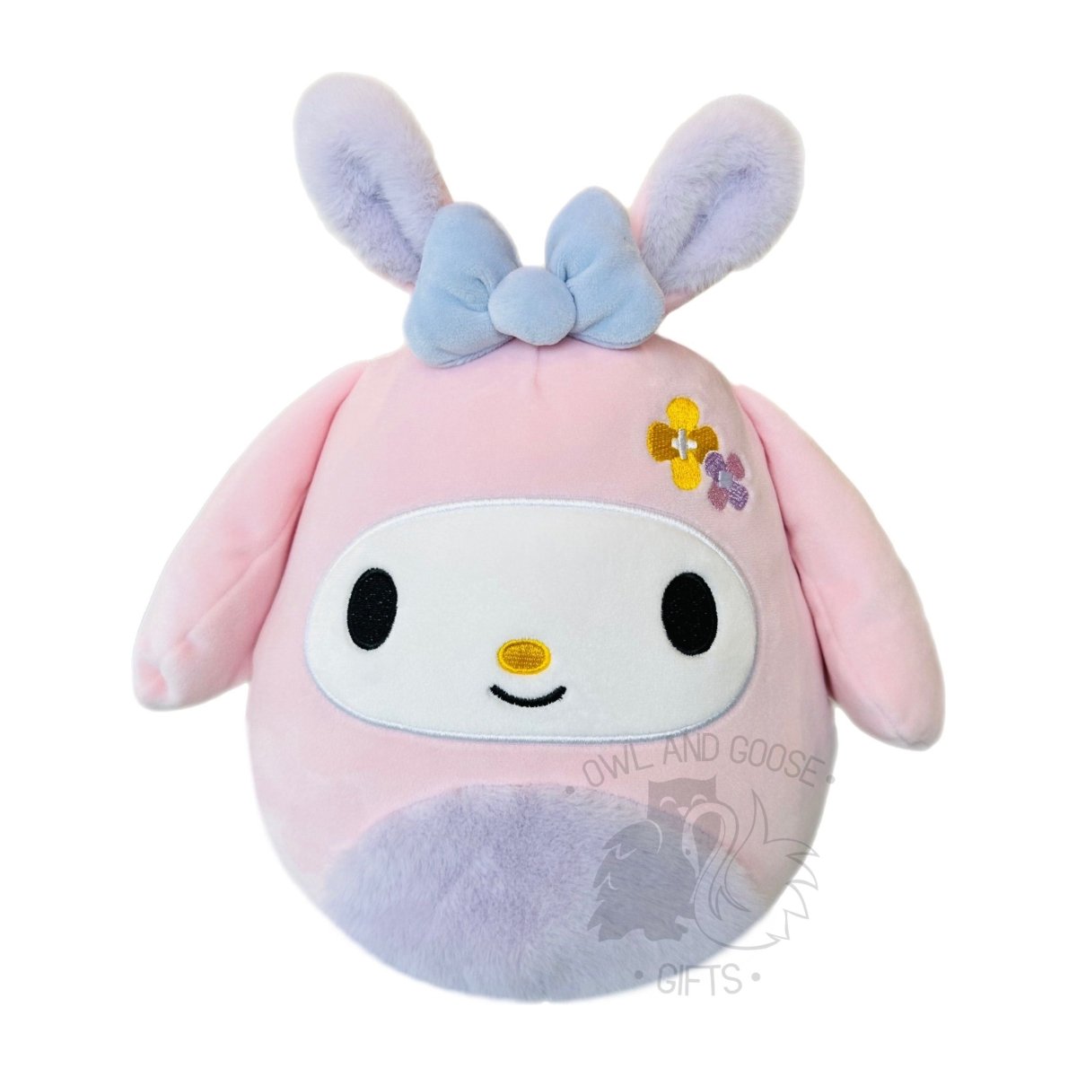 Squishmallow 8 Inch My Melody Easter Sanrio Plush Toy - Owl & Goose Gifts