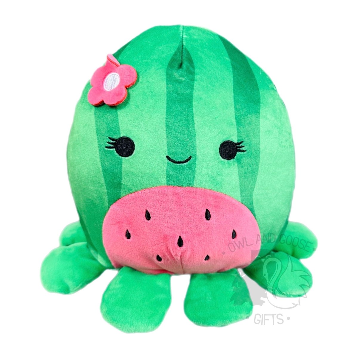 Squishmallow 8 Inch Marcella the Watermelon Octopus Plush Toy - Owl ...