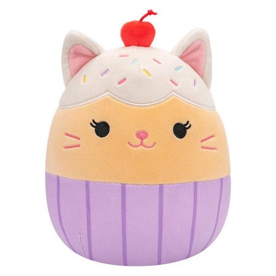 Squishmallow 8 Inch Miriam the Vanilla Cupcake Cat Plush Toy - Owl ...