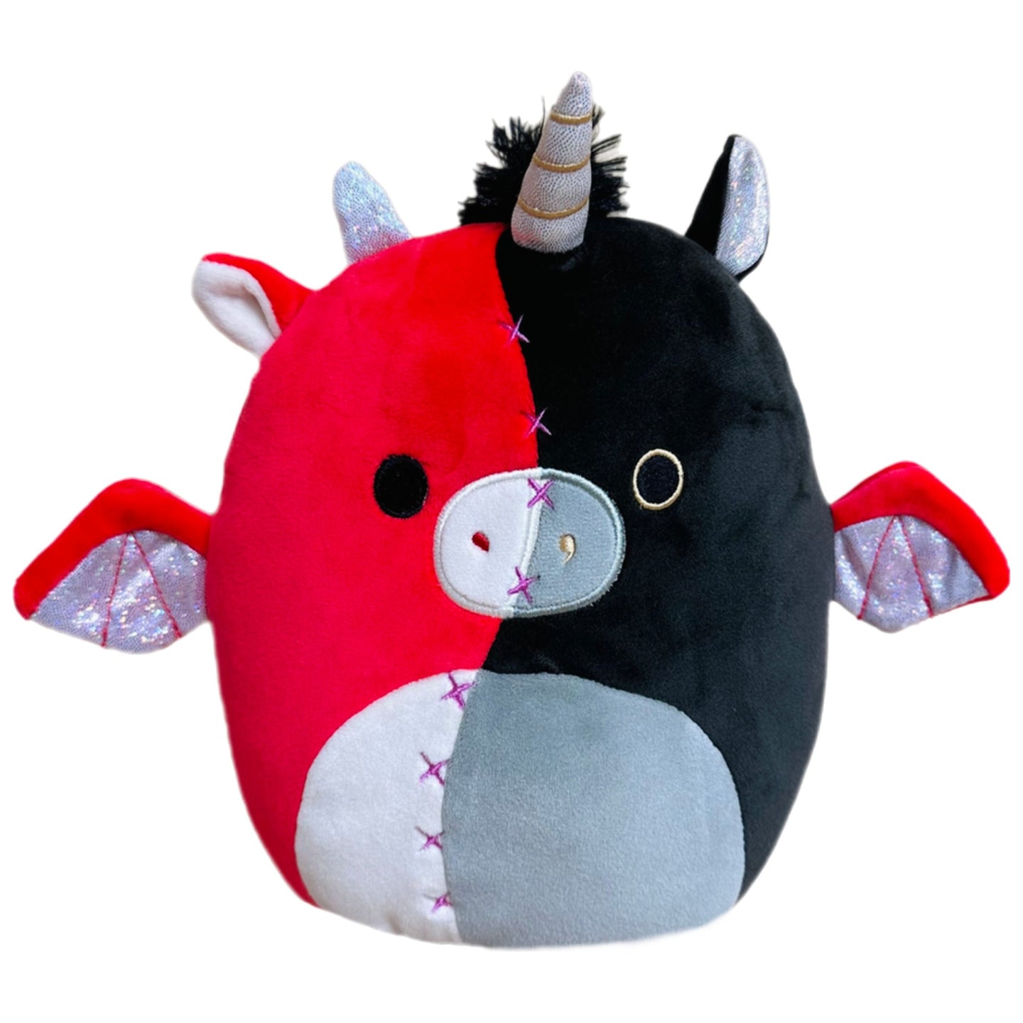 Squishmallow 8 Inch Reshma the Strawberry Cow Plush Toy - Owl & Goose Gifts