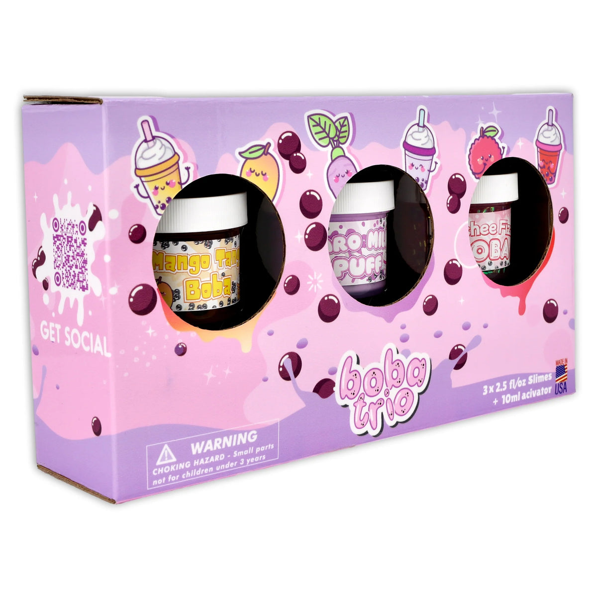 Dope Slimes Boba Slime Trio – Owl & Goose Gifts