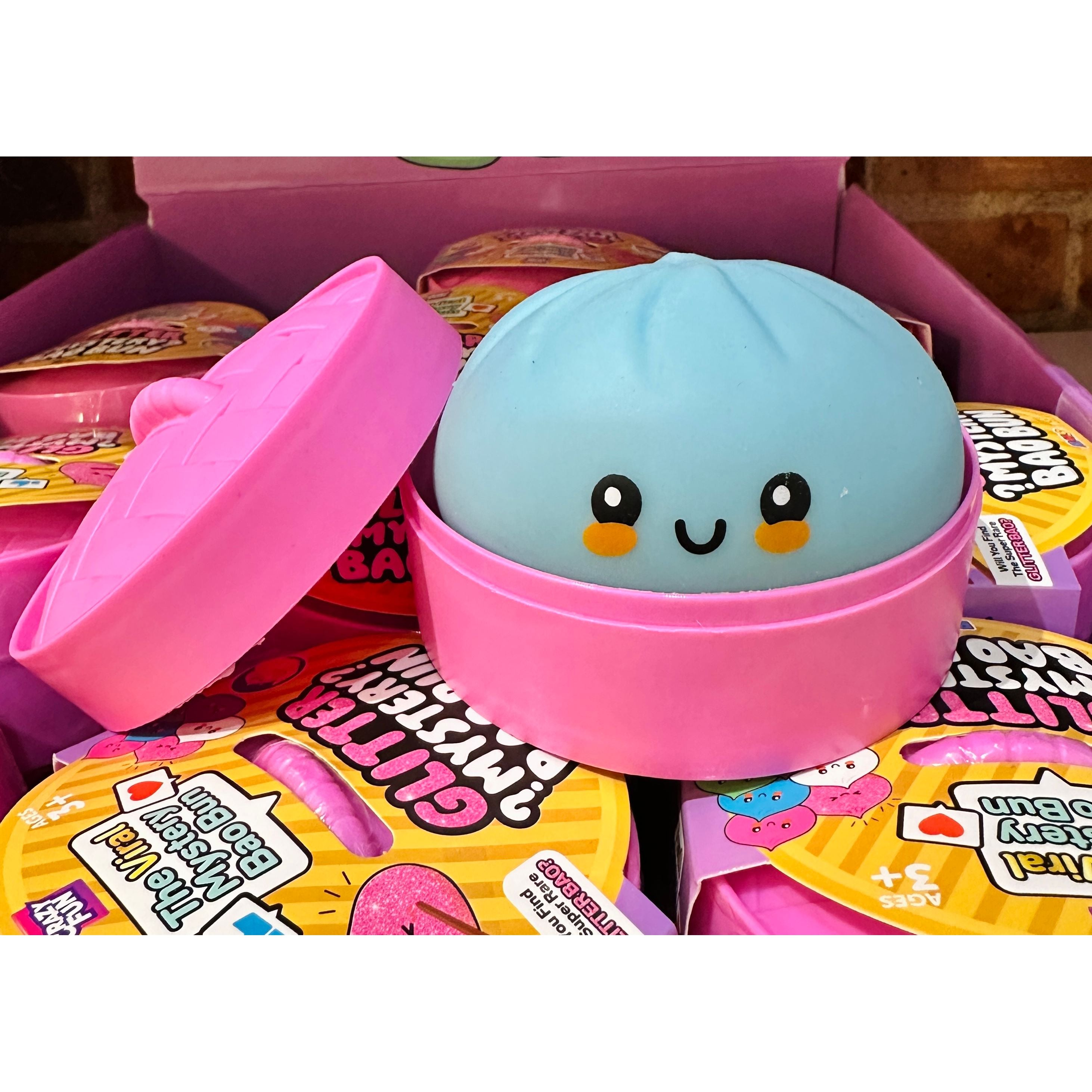 RMS/Crazy Fun Official Glitter Mystery Bao Bun Dumpling - Sensory Fidg ...
