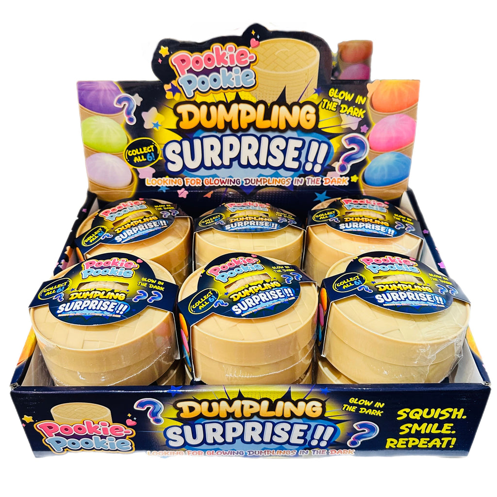 Pookie Pookie Dumpling GLOW IN THE DARK - 3.5 Inch Surprise Squishy Se ...