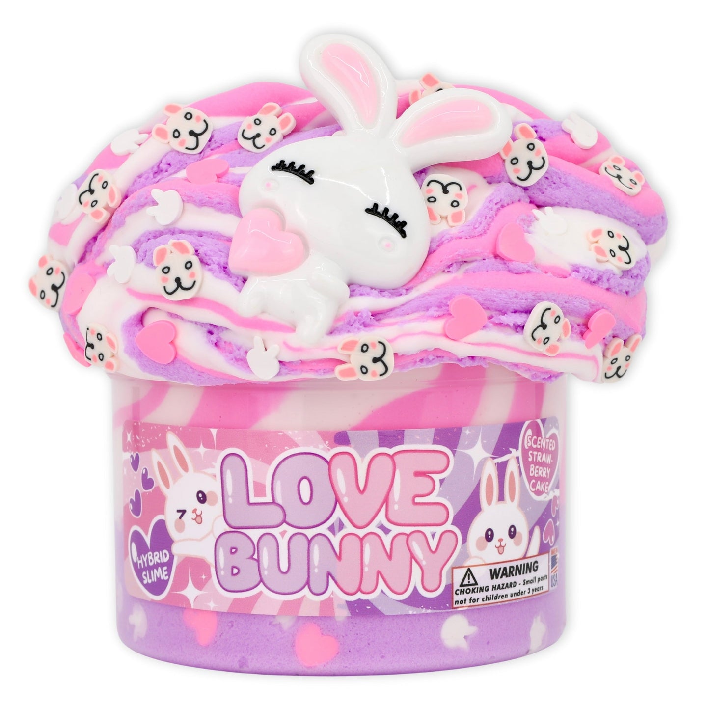 Dope Slimes 8 oz Love Bunny Easter Slime - Owl & Goose Gifts – Owl and ...