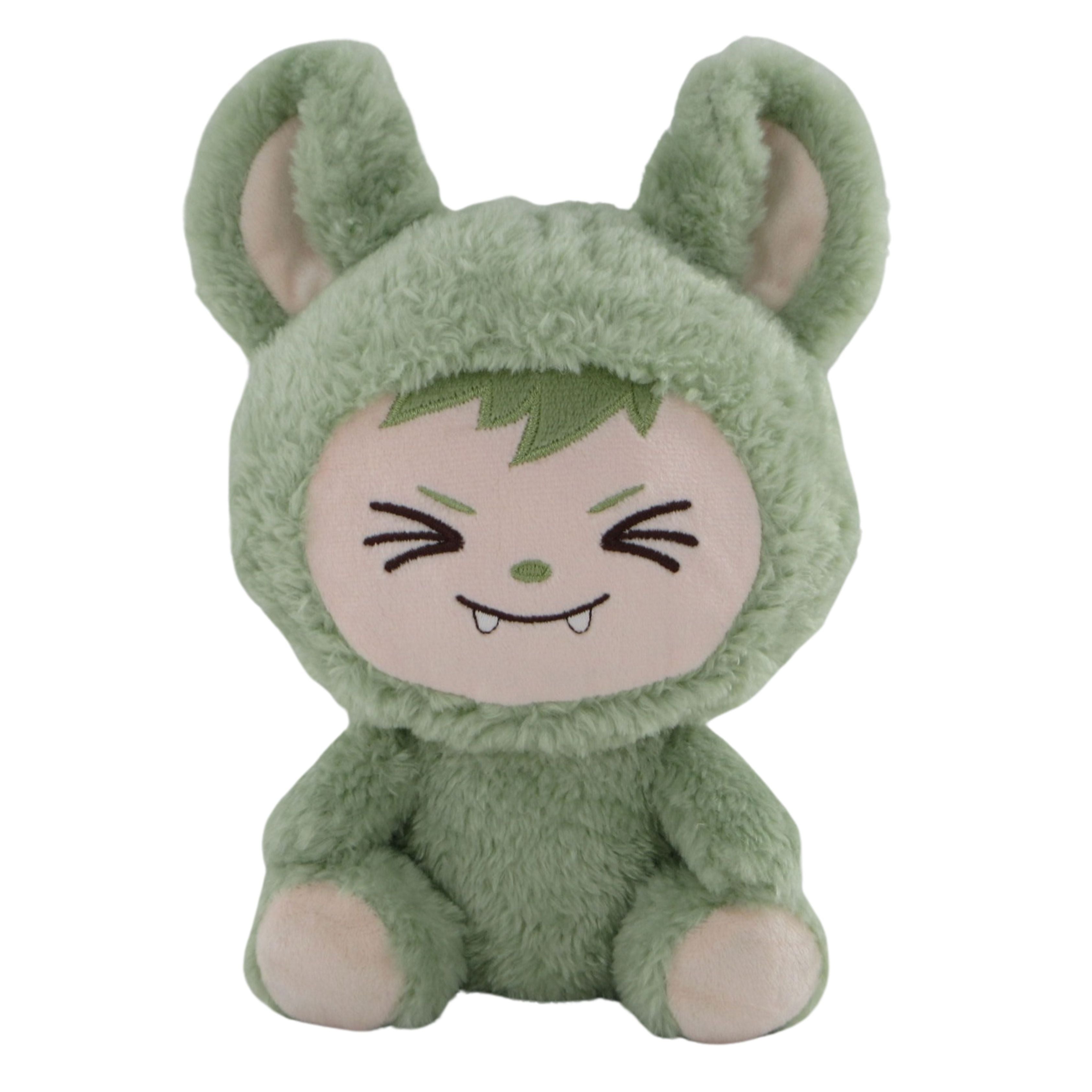Yoonique Toys LaBabies 8 Inch Sherpa Green Plush Toy – Owl and Goose Gifts