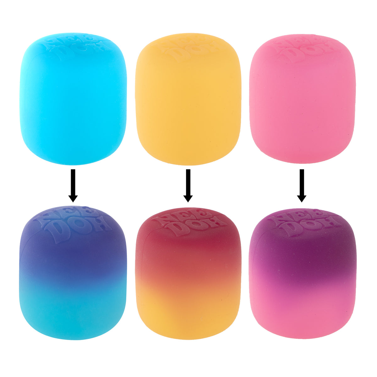 Nee Doh Mello Mallo 2.5 Inch Squish Ball Fidget Toy - CHOOSE YOUR COLOR ...