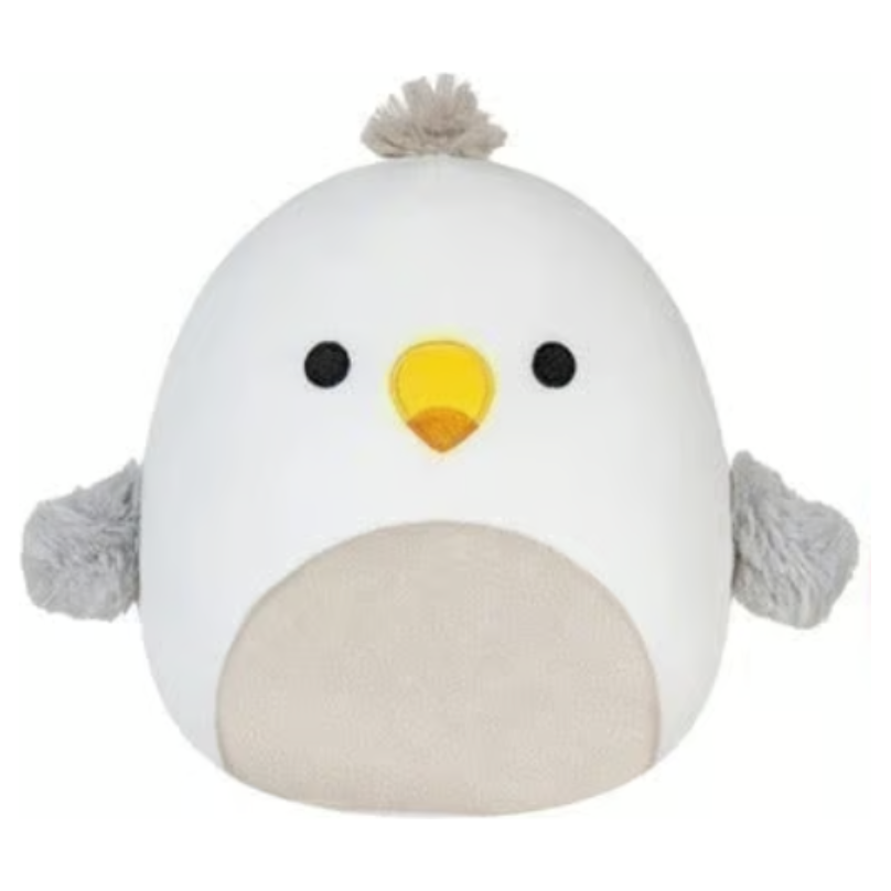 Squishmallow 8 Inch Steve the Seagull Plush Toy - Owl & Goose Gifts