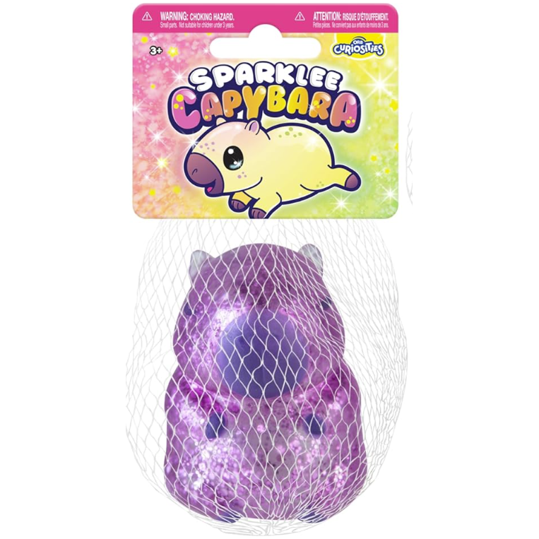 ORB Curiosities Sparklee Capybara Squishy Sensory Toy – Owl and Goose Gifts