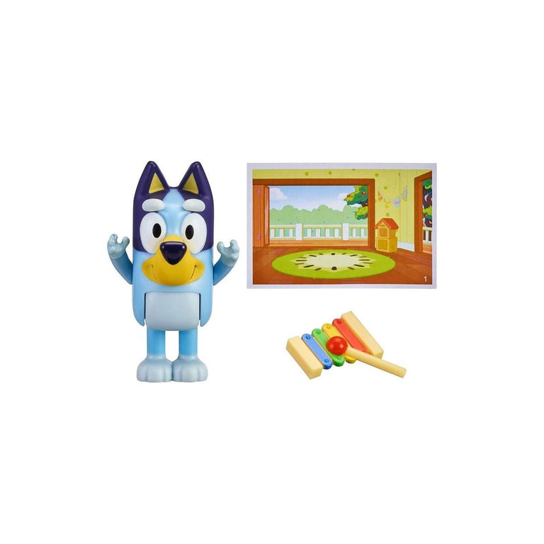 Bluey Story Starter Figures - Bluey and Xylophone - Owl & Goose Gifts