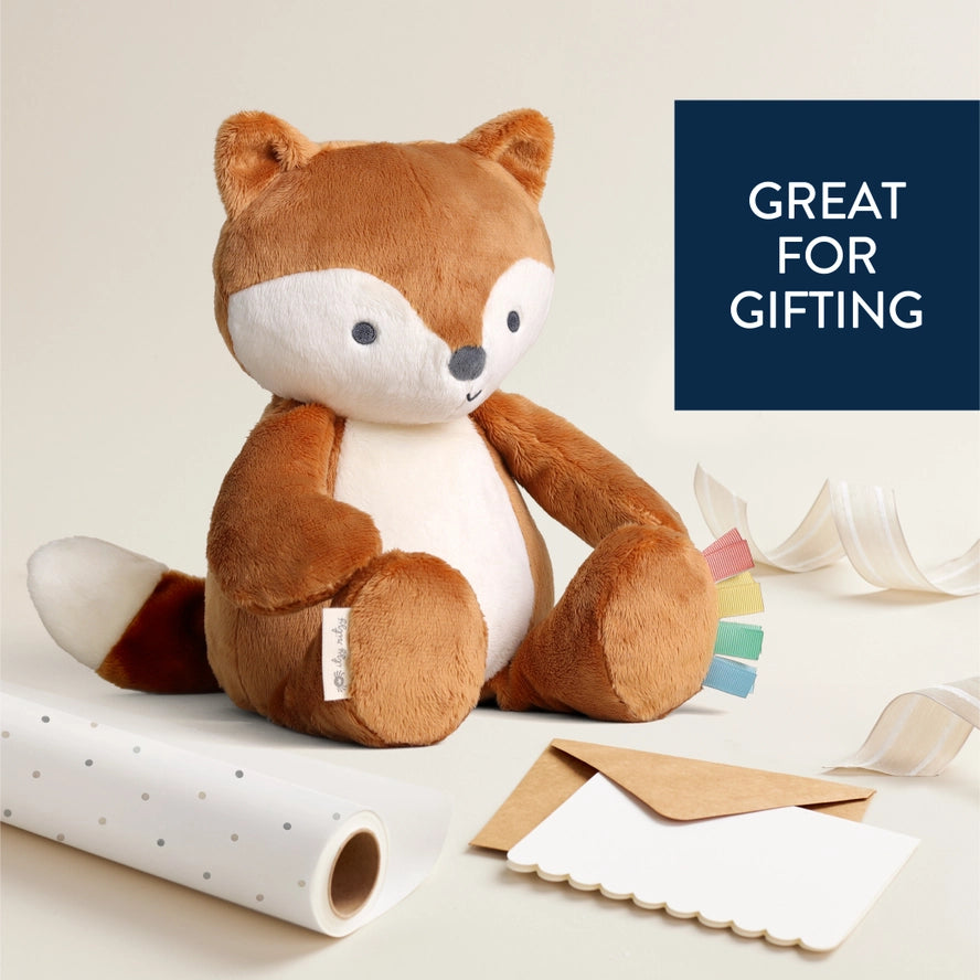 Itzy Ritzy Sweetie Snuggles™ Fox Plush Toy – Owl and Goose Gifts