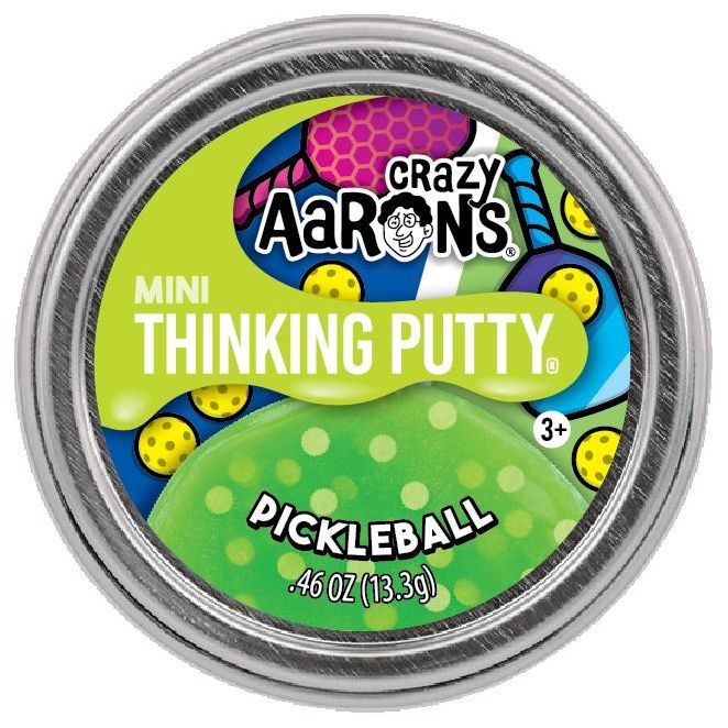 Crazy Aarons Pickleball Mini 2 Inch Thinking Putty Tin - Owl & Goose Gifts – Owl and Goose Gifts