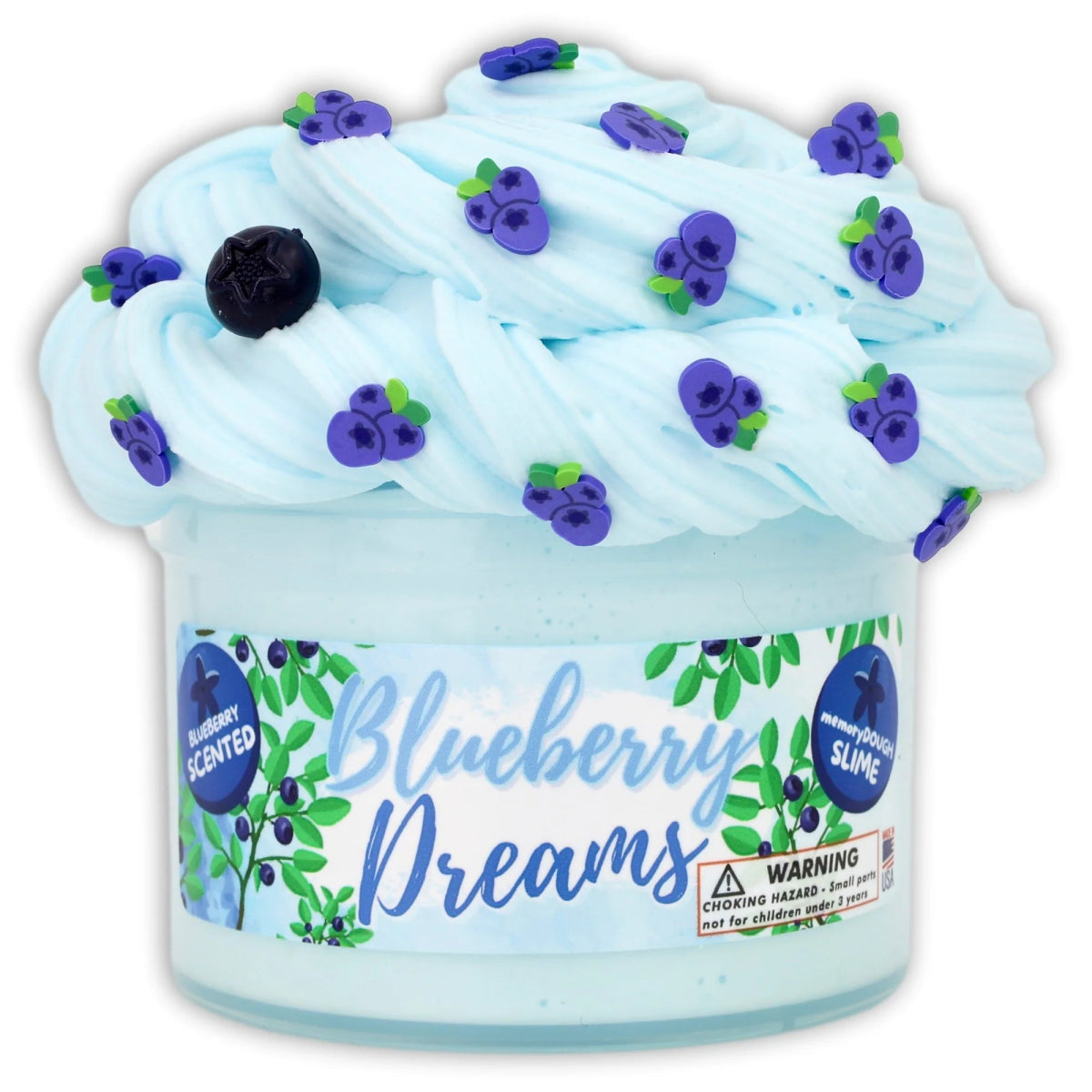Dope Slimes 8 oz Blueberry Dreams Slime - Owl & Goose Gifts