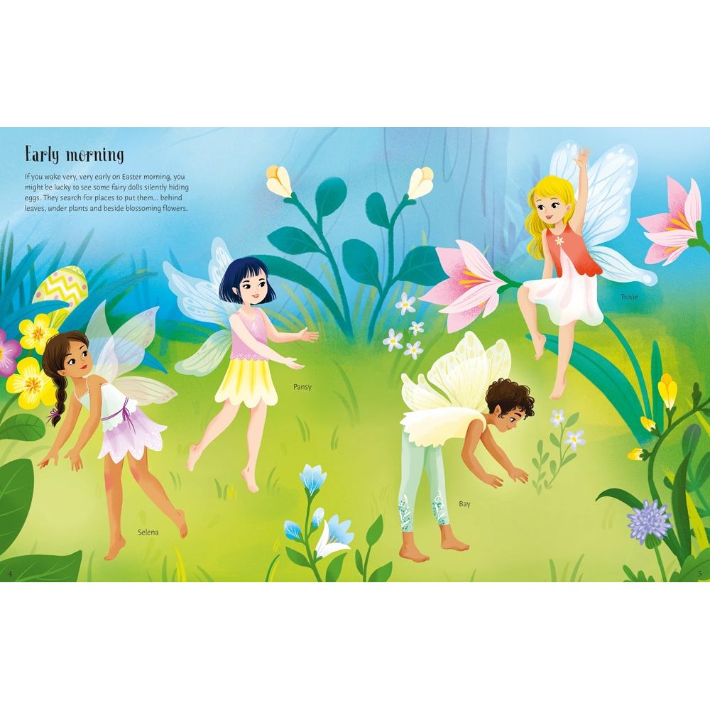Usborne Little Sticker Dolly Dressing - Easter Egg Hunt – Owl and Goose ...