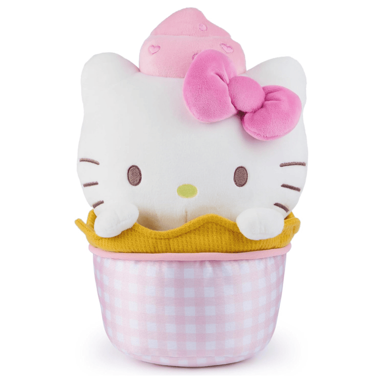 Sanrio 10 Inch Hello Kitty Ice Cream Plush Toy by GUND - Owl & Goose Gifts
