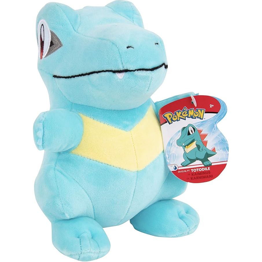 Pokemon 8 Inch Totodile Plush Toy Owl And Goose Ts