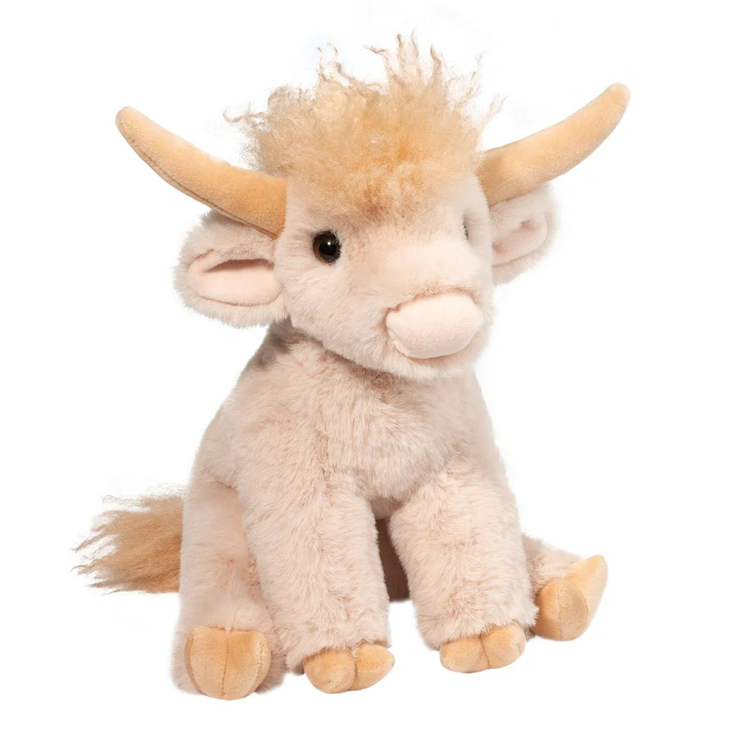 Douglas 9 Inch Laddie the Cream Highland Cow MINI Soft Plush Toy – Owl ...