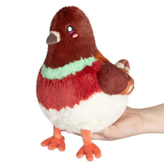 Squishable 10 Inch Mini Brown Pigeon Plush Toy – Owl and Goose Gifts