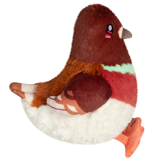 Squishable 10 Inch Mini Brown Pigeon Plush Toy – Owl and Goose Gifts
