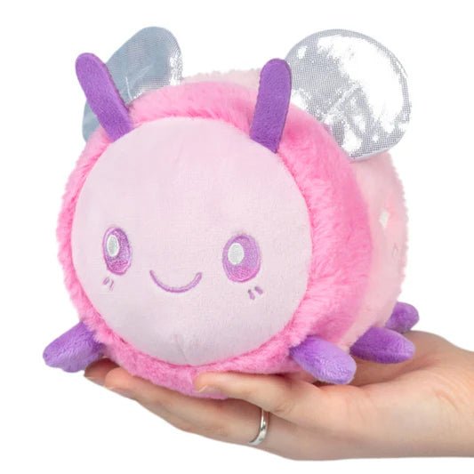 Squishable Party Snackers 7 Inch Pink Bee Plush Toy – Owl and Goose Gifts