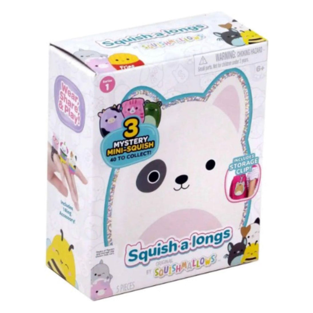 Squishmallow Squishalongs Clip & Go - One Mystery Clip with 3 Mystery ...