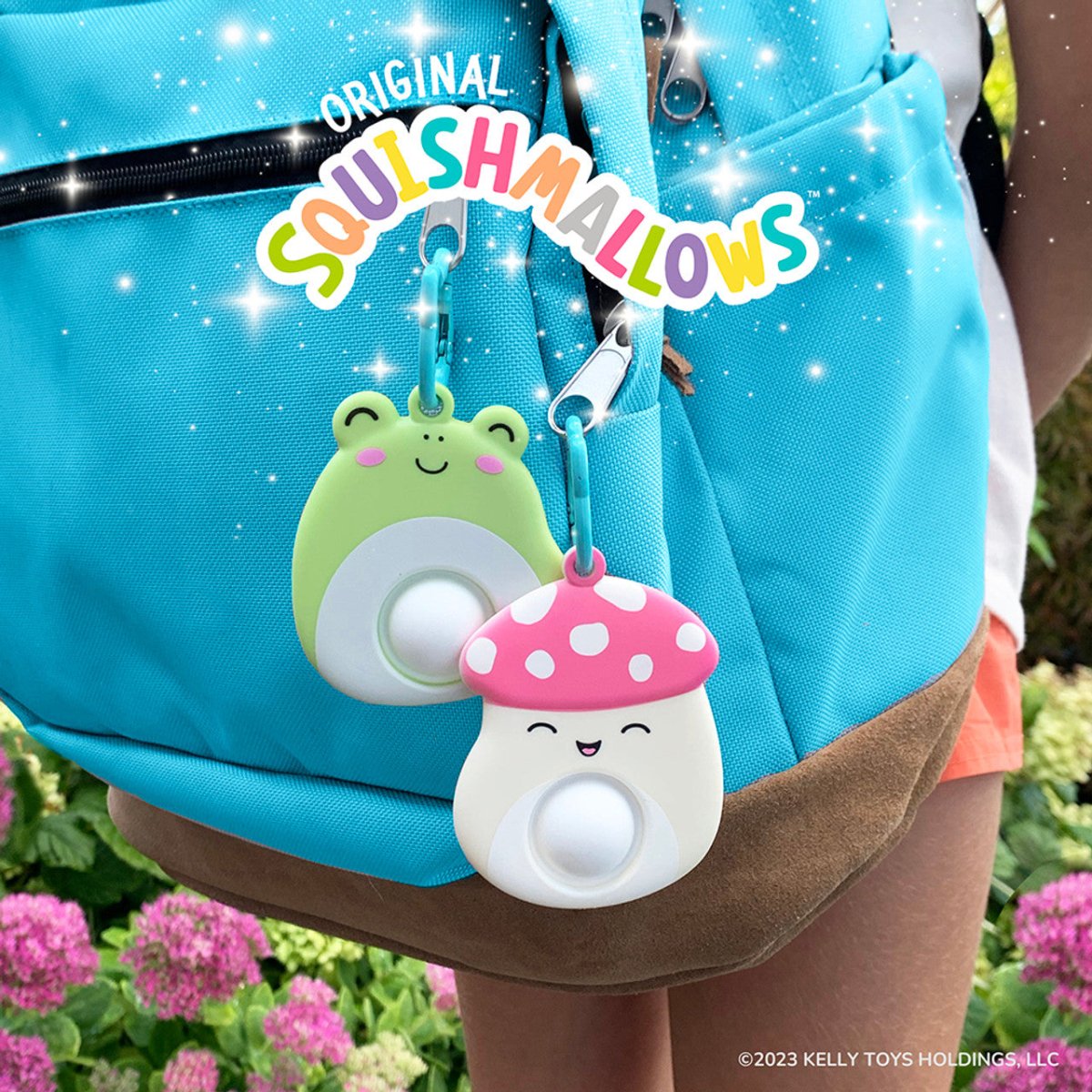 Top Trenz 3.5 Inch Squishmallow Mega Pop Keychain Fidget Toy - Owl ...