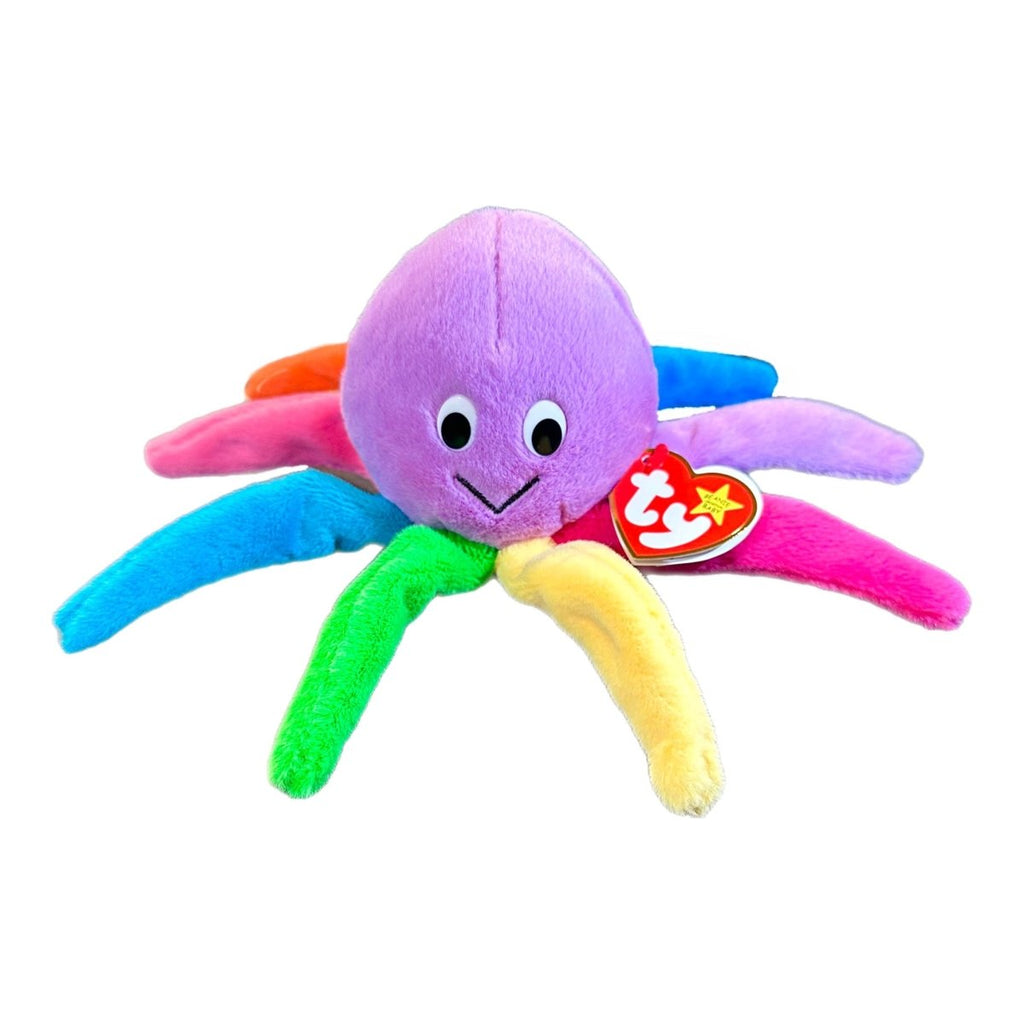 Ty Beanie Babies Blinky the Octopus 30th Anniversary Plush Toy - Owl ...