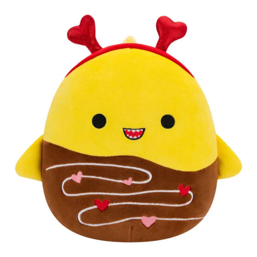 Squishmallow 12 Inch Chandler the Chocolate Dipped Shark Valentine ...