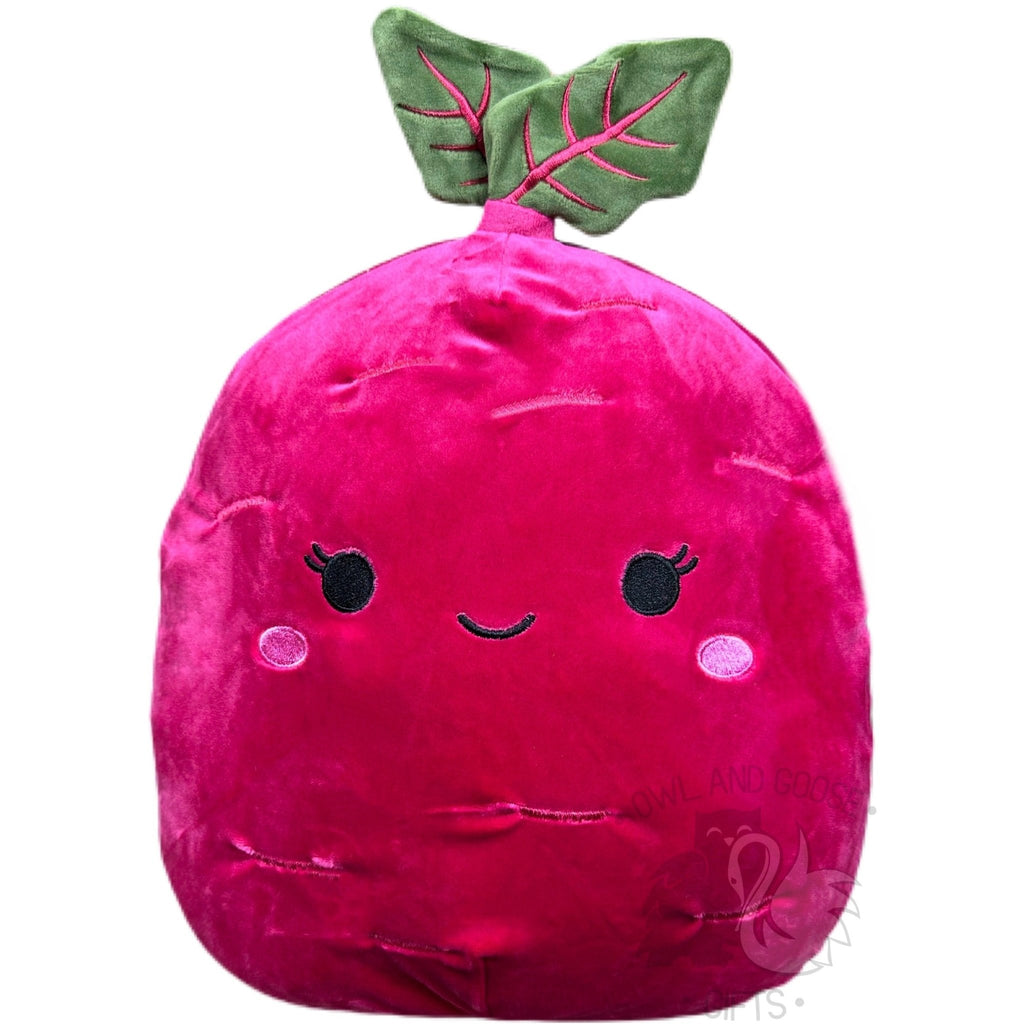 Squishmallow 12 Inch Claudia the Beet Plush Toy - Owl & Goose Gifts
